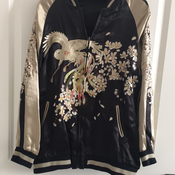 Jackets & Coats | Nwa Reversible Jacket With Beautiful Embroidery ...